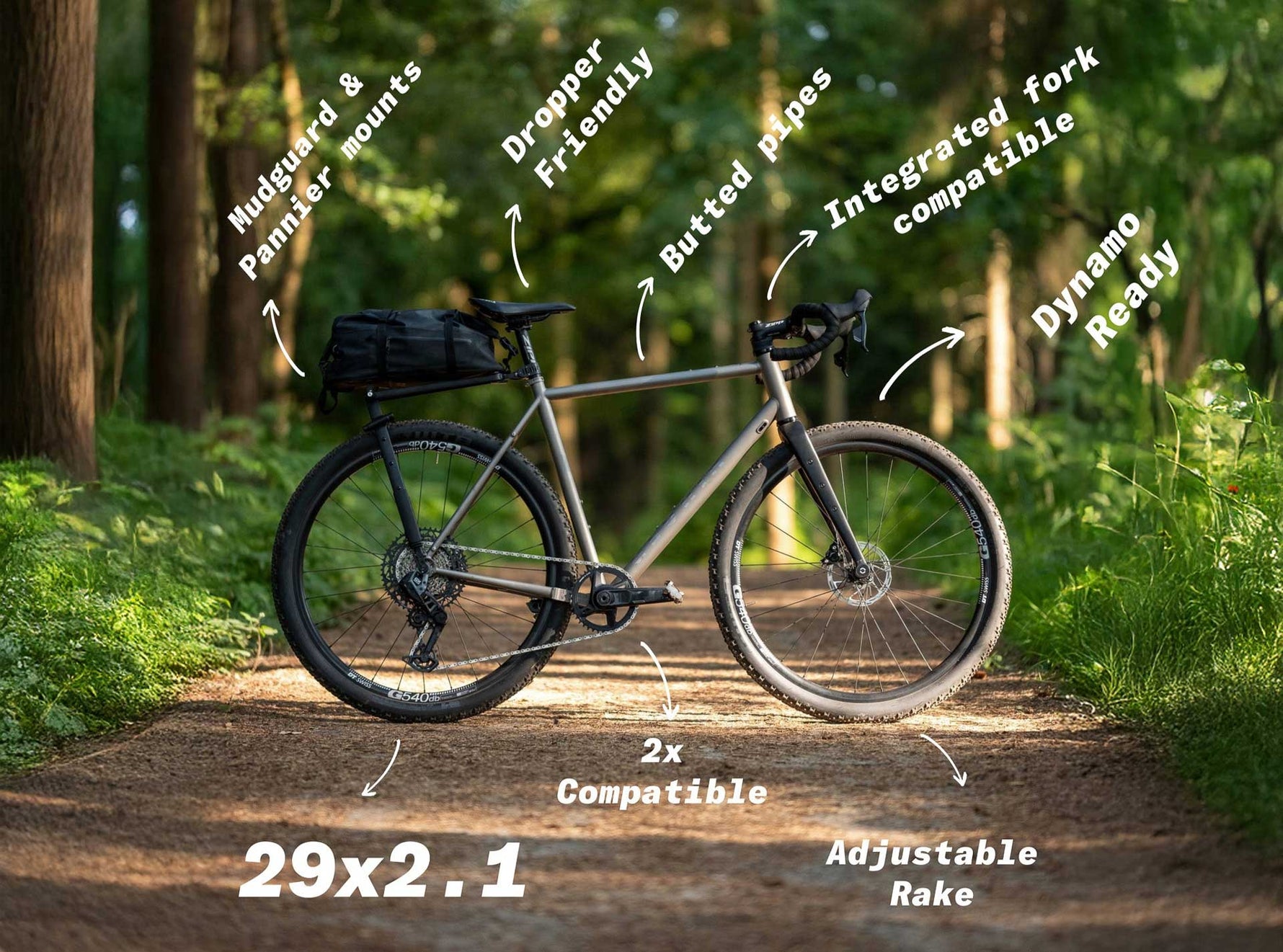 GLORIA Cycling - Titanium bikes